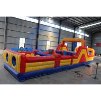 China Unleash Your Competitive Spirit with PVC Tarpaulin Inflatable Military Obstacle Course for sale