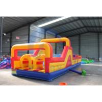 China Unleash Your Competitive Spirit with PVC Tarpaulin Inflatable Military Obstacle Course for sale