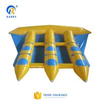 China PVC Tarpaulin Inflatable Flying Fish Tube Towable for 5-10 Passengers in the Water for sale