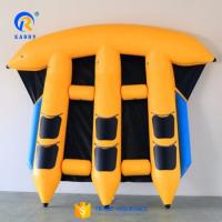 China PVC Tarpaulin Inflatable Flying Fish Tube Towable for 5-10 Passengers in the Water for sale
