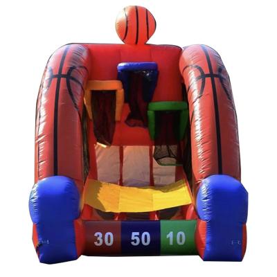 China Blower Included Interactive Inflatable Basketball/Football Shooting Game Sport Party for sale