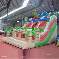 China Customized Logo Large Inflatable Water Slide for Adults in Outdoor Group Activities for sale