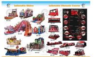 China Team Events Inflatable Obstacle Course with CE EN14960 Certification and PORTABLE Design for sale