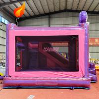 China Customized Color Unicorn Inflatable Castles Combo for Parties and Events for sale