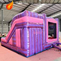 China Customized Color Unicorn Inflatable Castles Combo for Parties and Events for sale