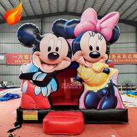 China Mickey Kids Castle Play House Inflatable Bounce House for Party Rental Express Shipping for sale