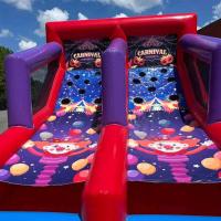 China Inflatable Ball Shooting Game for Party Rental 2 Players Carnival Interactive Games for sale