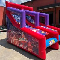 China Inflatable Ball Shooting Game for Party Rental 2 Players Carnival Interactive Games for sale