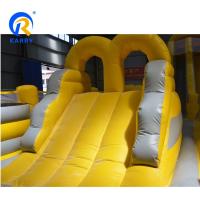 China Unisex Kids Outdoor Inflatable Castle Slide Combo and Obstacle Course Entertainment for sale