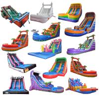 China Stimulating Alpine Slide for Adults Inflatable Water Slide Pool Kids Indoor Slide for sale