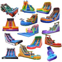 China Stimulating Alpine Slide for Adults Inflatable Water Slide Pool Kids Indoor Slide for sale