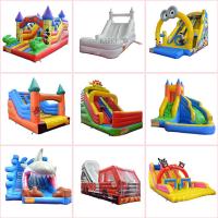 China Customized Logo PVC Water Park Inflatable Game Slide N Slip for Big Kids Endless Fun for sale