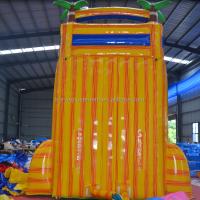 China Stimulating Palm Tree Commercial Water Slide Perfect for Indoor or Outdoor Play for sale