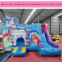 China Commercial Party Rental Inflatable Bouncy Castle Combo with Repair Kits Included for sale