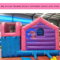 China Commercial Party Rental Inflatable Bouncy Castle Combo with Repair Kits Included for sale