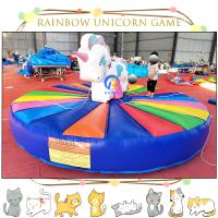 China Inflatable Trampoline Bouncer with Accessories Blower Repair Kits Package Bag for sale