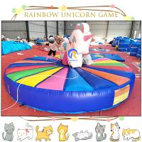 China Inflatable Trampoline Bouncer with Accessories Blower Repair Kits Package Bag for sale