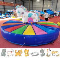 China Inflatable Trampoline Bouncer with Accessories Blower Repair Kits Package Bag for sale