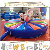 China Inflatable Trampoline Bouncer with Accessories Blower Repair Kits Package Bag for sale