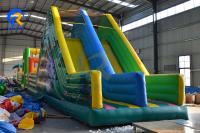 China Highly Durable Inflatable Palm Tree Obstacle Course for Team Events and Party Rentals for sale