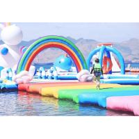 China Unleash Your Inner Child Colorful Unicorn Inflatable Water Park for the Whole Family for sale
