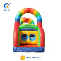 China SLIDE City of Joy Inflatable Obstacle Course for Bounce Bounce Inflatables Team Events for sale
