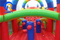 China SLIDE City of Joy Inflatable Obstacle Course for Bounce Bounce Inflatables Team Events for sale