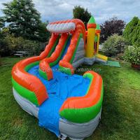 China 14 Years up Commercial Party Rental Inflatable Castles Water Slide Bouncy Castle House for sale