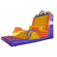China Indoor and Outdoor Training Center Unisex Inflatable Rock Wall with PORTABLE Features for sale