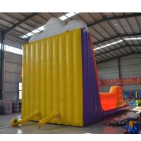 China Indoor and Outdoor Training Center Unisex Inflatable Rock Wall with PORTABLE Features for sale
