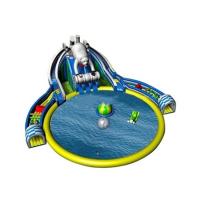 China Inflatable Water Park Slides for Kids' Parties Durable Combo Slide and Swimming Pool for sale