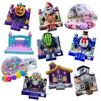 China 14 Years up Christmas 13x13ft Kids Inflatable Bounce House White Inflatable Bubble House for sale