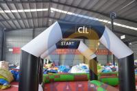 China Amusement Digital Printing PVC Inflatable Bumper Car Track for Indoor or Outdoor Fun for sale