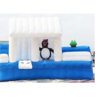 China Oversized Pool Polar Bear Inflatable Water World with Customized Size Water Slides for sale
