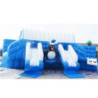 China Oversized Pool Polar Bear Inflatable Water World with Customized Size Water Slides for sale