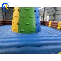 China Outside Sport Games Inflatable Cute Animal Climbing Wall with Custom Logo Printed for sale