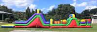 China Customized Inflatable Comb Obstacle Course for Large Group Team Building Activities for sale
