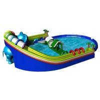 China Max Capacity 100-500kg Inflatable Water Park Water Attractions Amusement Park for Party for sale