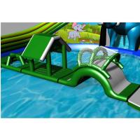 China 24*18m or Customized Size Lovely Baby Elephant Inflatable Obstacle Game Water Park for sale