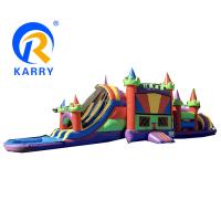 China KR-OBS-904-2 Inflatable Obstacle Bouncer Slide Combo for Amusement Park Game for sale