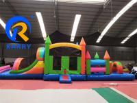 China KR-OBS-904-2 Inflatable Obstacle Bouncer Slide Combo for Amusement Park Game for sale