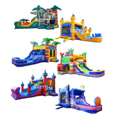 China Commercial Inflatable Castle Combo Collection with Blower Repair Kits and Custom Logo for sale