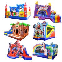 China Commercial Inflatable Castle Combo Collection with Blower Repair Kits and Custom Logo for sale