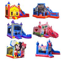 China Commercial Inflatable Castle Combo Collection with Blower Repair Kits and Custom Logo for sale