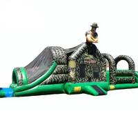 China CE/EN71/EN14960 Approved Inflatable Obstacle Course for 0.55mm PVC Tarpaulin Material for sale