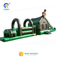 China CE/EN71/EN14960 Approved Inflatable Obstacle Course for 0.55mm PVC Tarpaulin Material for sale