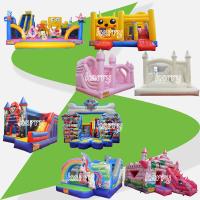 China Kids Party Inflatable Bouncer Castle Slide Combo Chateau Gonflable Customized Color for sale