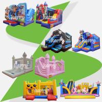 China Kids Party Inflatable Bouncer Castle Slide Combo Chateau Gonflable Customized Color for sale