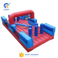 China Inflatable Modular Extreme Obstacle Course Ideal for Commercial and Can Hold 100-500kg for sale