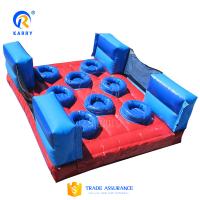 China Inflatable Modular Extreme Obstacle Course Ideal for Commercial and Can Hold 100-500kg for sale